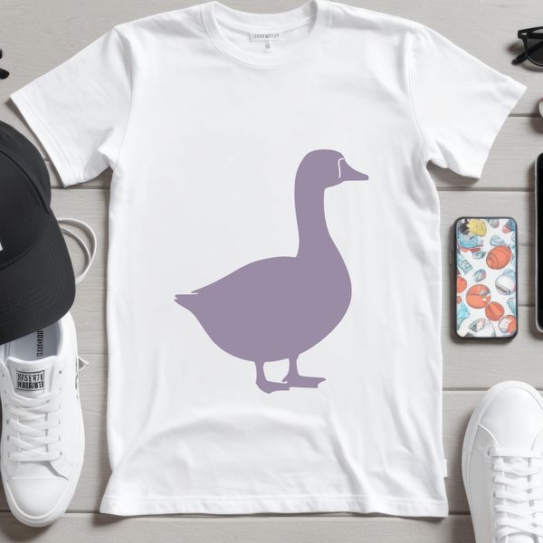 Free SVG Goose Silhouette for Personal and Commercial Use