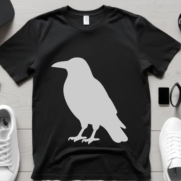 Beautiful Black Bird Silhouette: Free SVG Download