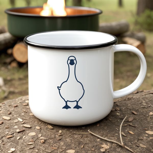 Add a Touch of Whimsy with This Free SVG Goose Silhouette