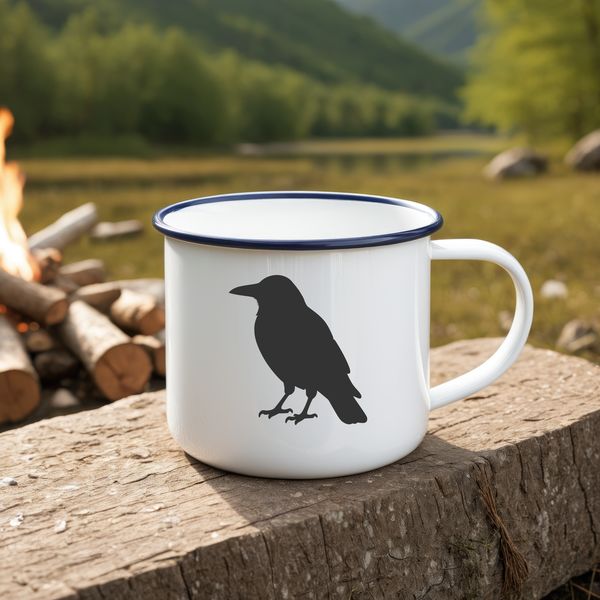 Majestic Crow SVG Design for Personal and Commercial Projects